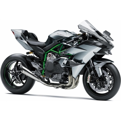 KAWASAKI NINJA H2R Mirror Coated Matte Spark Black