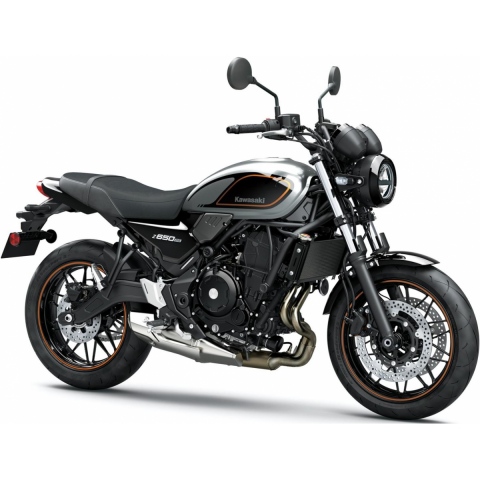 KAWASAKI Z650RS Metallic Moondust Gray / Ebony 2022